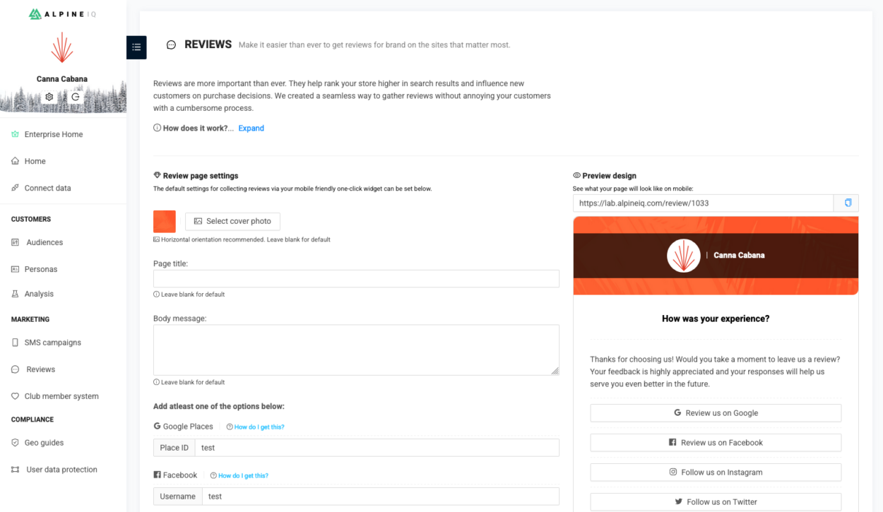 Brand style customization in the Alpine IQ platform – Alpine IQ